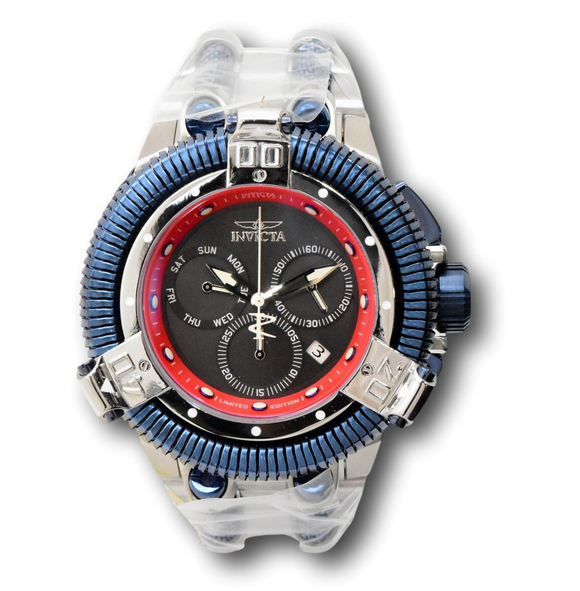Invicta Reserve King Python Men's 50mm Limited Black Swiss Chrono Watc ...