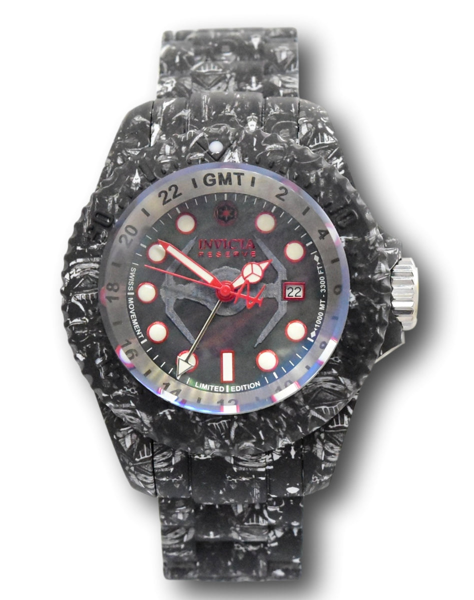 Invicta Star Wars Galactic Empire Men's 52mm Limited Edition Swiss Wat ...
