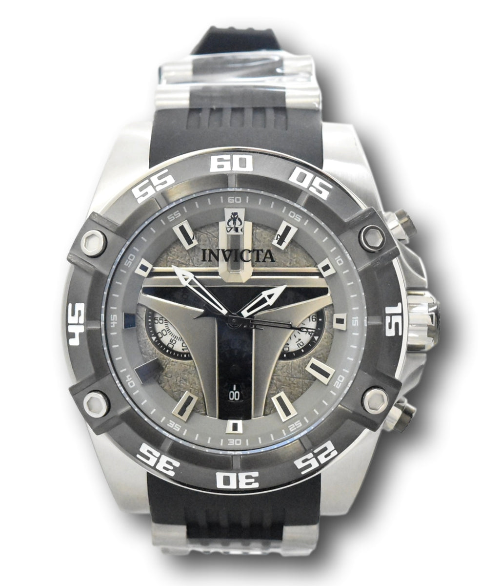 Invicta Star Wars Mandalorian Men's 52mm Limited Edition Chronograph W ...