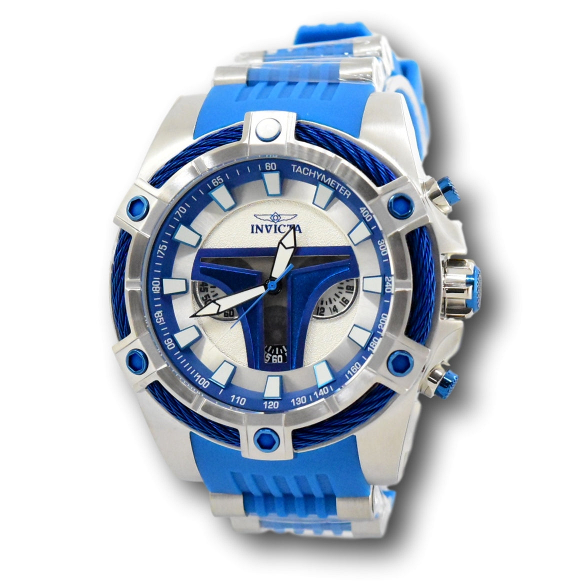 Invicta Star Wars Men's 52mm Jango Fett Limited Edition Chronograph Wa ...