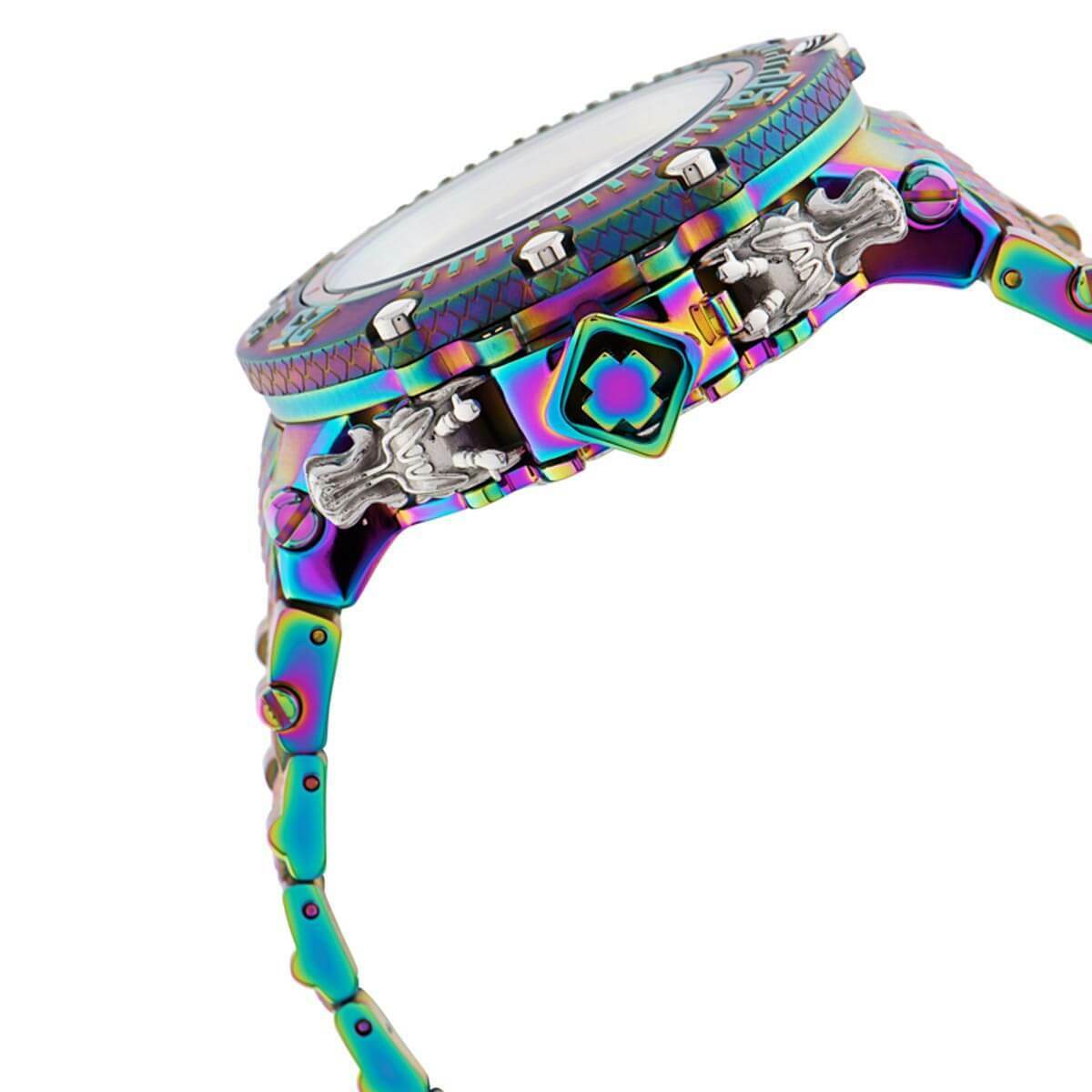 Invicta Subaqua Shutter Men's 52mm Rainbow Iridescent Swiss Chrono Wat ...